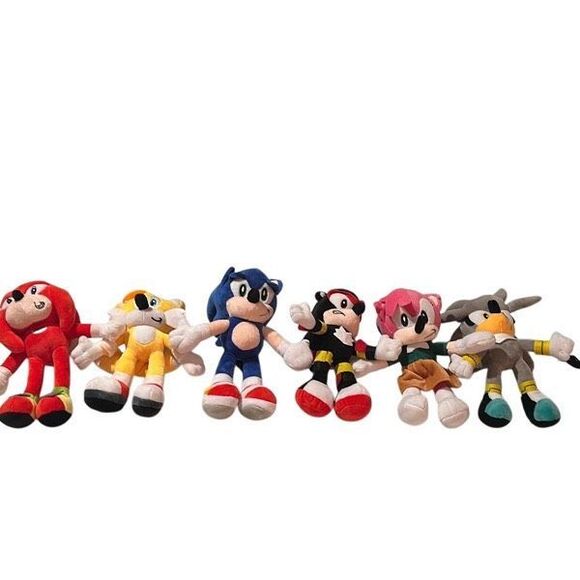 Sonic Editions | Toys | 6 Sonic The Hedgehog Sonic Team Soft Plush Toy ...
